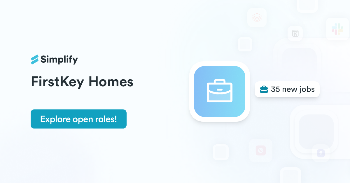 Jobs and Employment at FirstKey Homes | Simplify Jobs